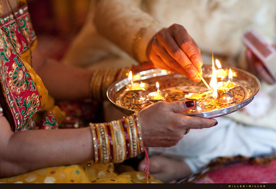 Indian Wedding Ceremony Fire