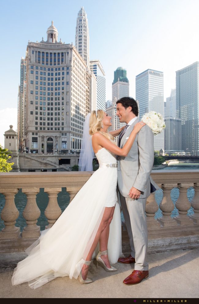 Natalie + Ed Swiderski Tribune Tower Chicago Wedding Photographer ...